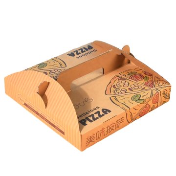 Wholesale Large and Small Brown Paper Packaging Box Handle Portable ...